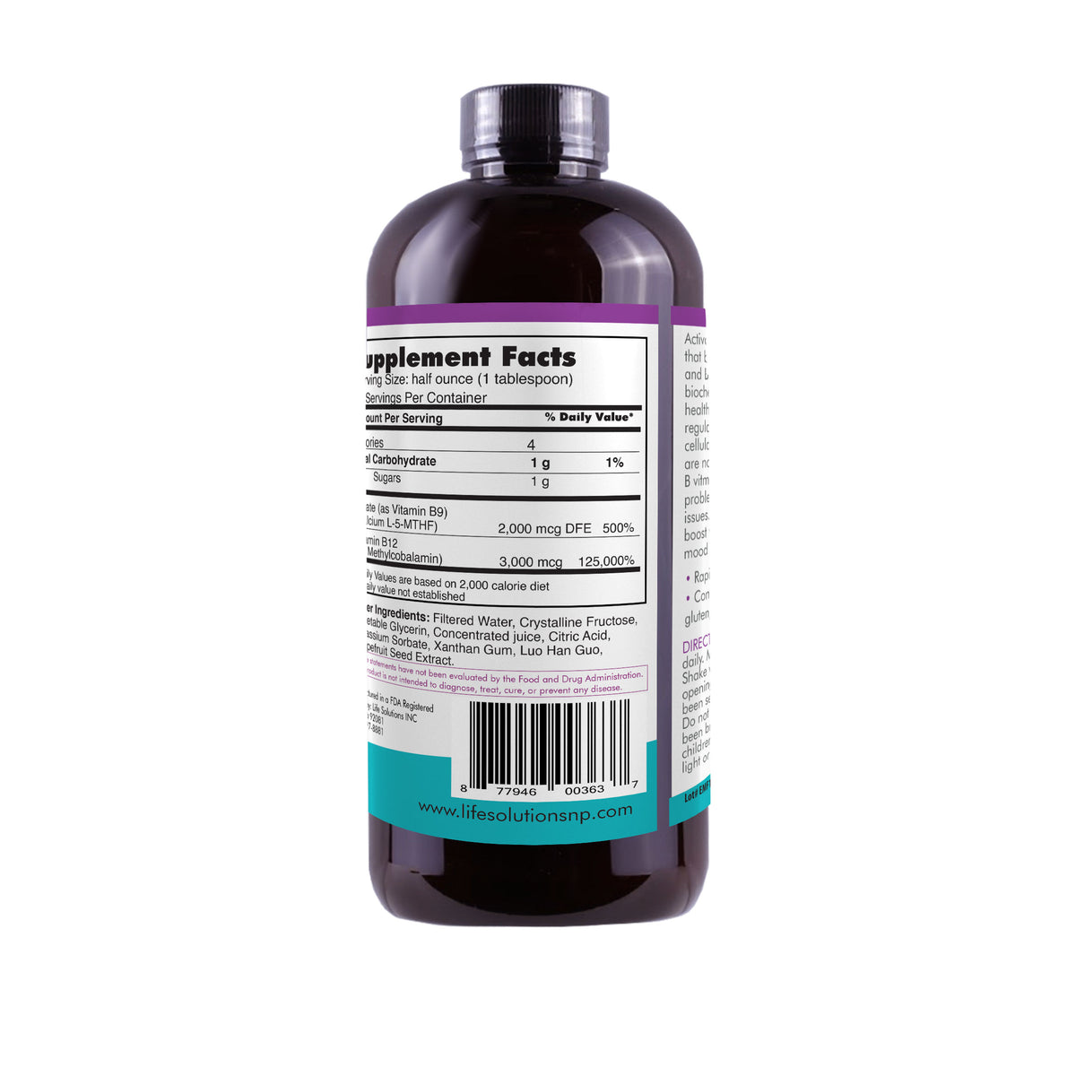 Liquid Methylfolate + Methylcobalamin – Life Solutions